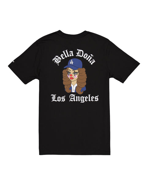 Los Angeles Dodgers x BD - Payasita Tee - Black – Bella Doña