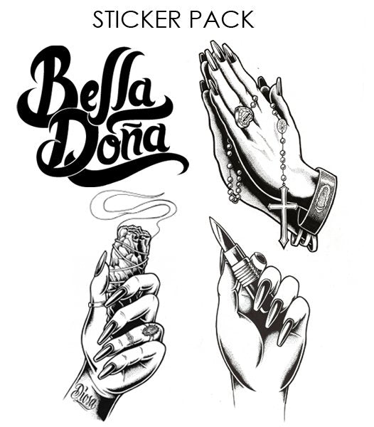 Classic Sticker Pack – Bella Doña