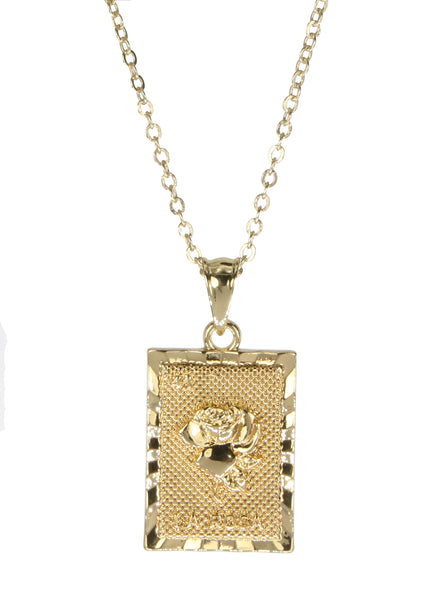 La Rosa Necklace - Gold – Bella Doña